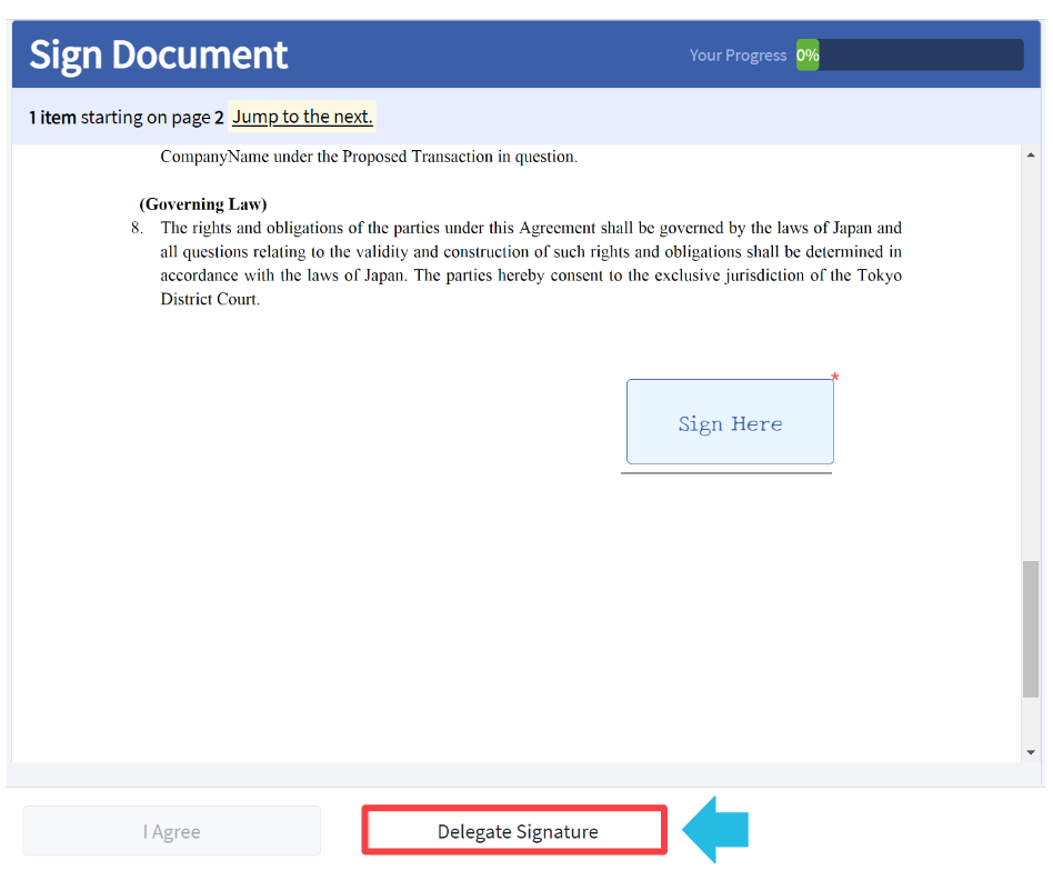 For Signers : How to delegate your signature to another person ...